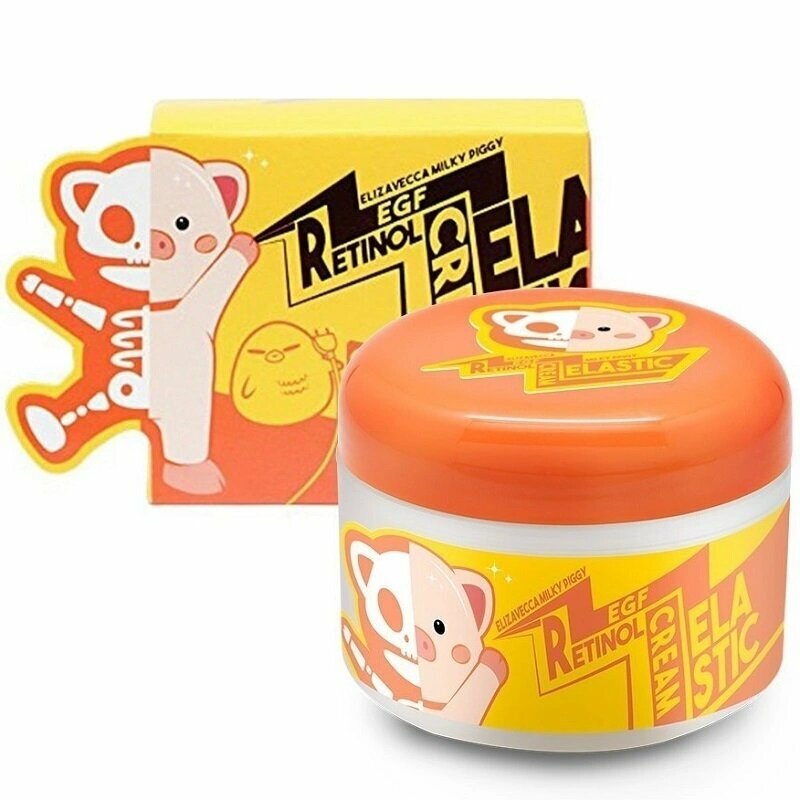 Elizavecca Антивозрастной крем для лица с ретинолом и EGF Milky Piggy EGF Elastic Retinol Cream