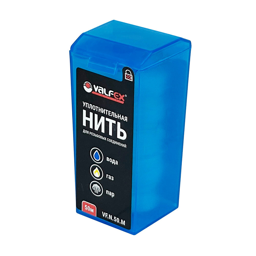 Нить уплотнительная 50 м VALFEX для резьбовых соединений (полиамид)