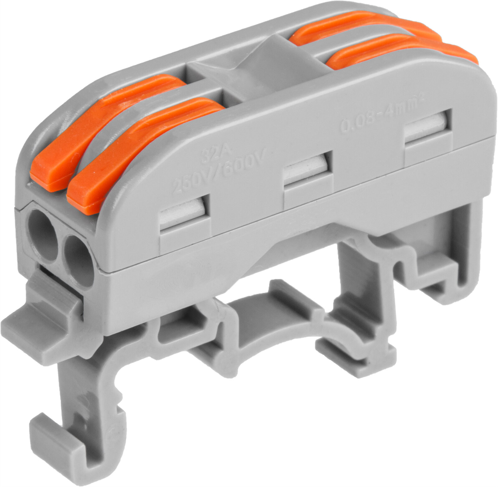 Клемма проходная юпитер СК-222D, 2,5 мм², 50 штук, (JP7201-13)