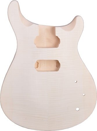 Корпус электрогитары, липа, кленовый топ, Sunsmile SPR-10BO