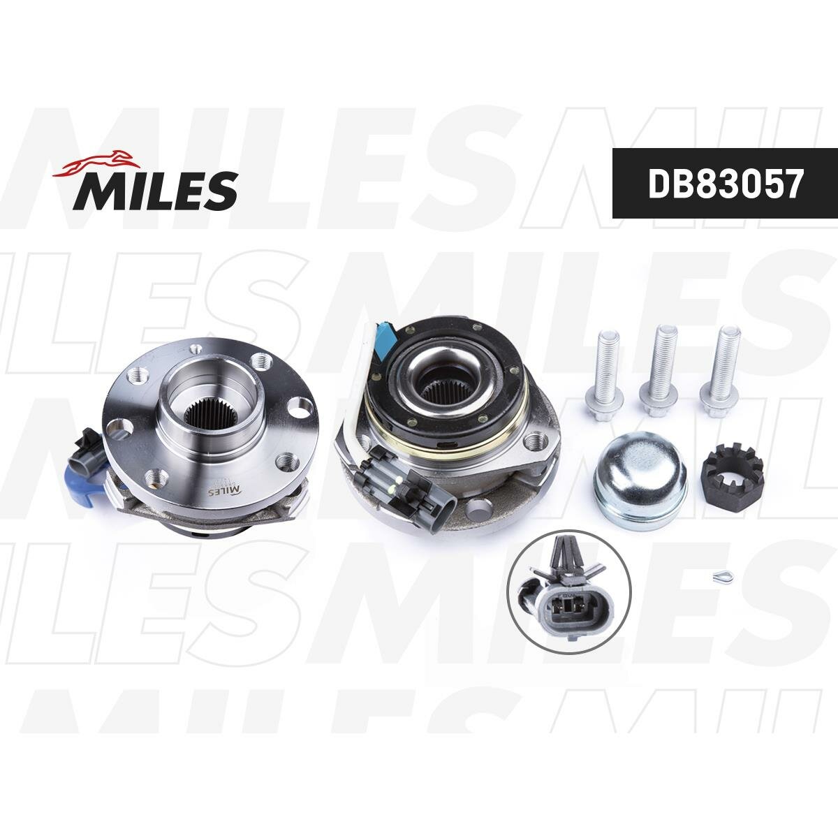 Ступица с подшипником OPEL ASTRA G/ZAFIRA A 98-05 пер. +ABS (4отверстия)