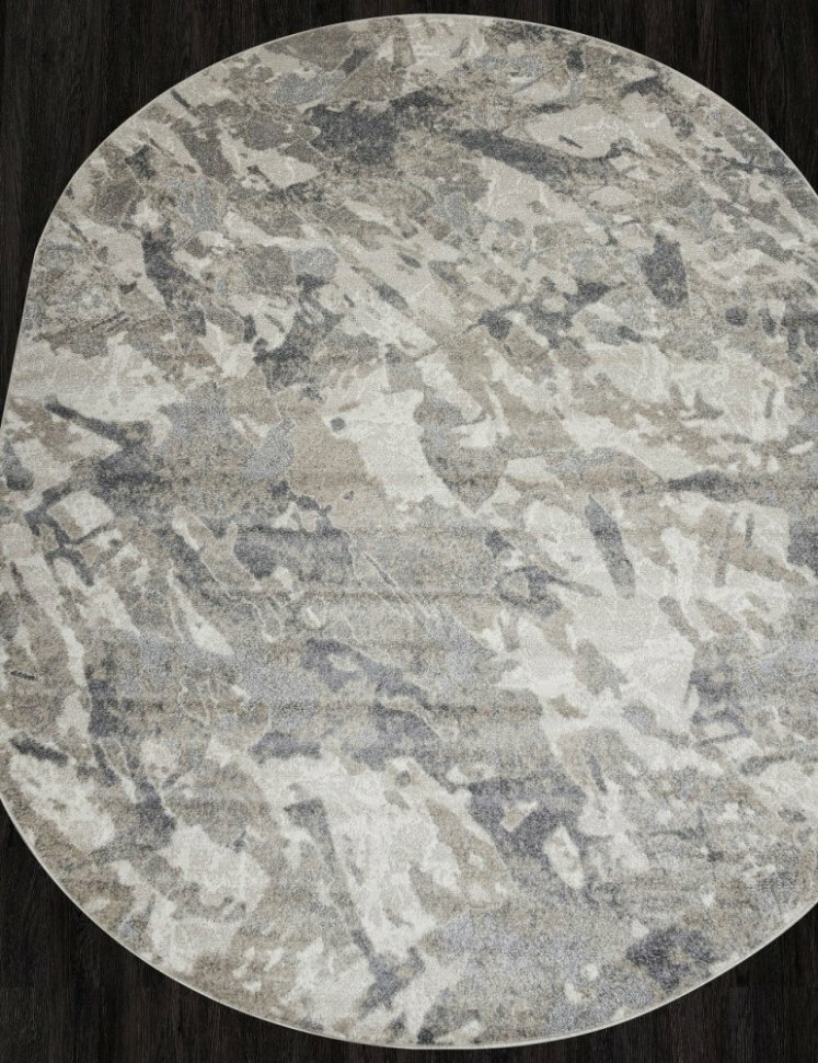 Ковер F153 - BEIGE - Овал - коллекция TORNADO (2.5 х 3.5 м)