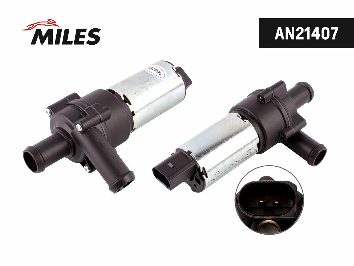 MILES Насос водяной (помпа) (электрический) для VW G4/PASSAT/SHARAN/T4