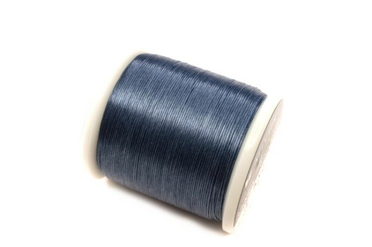 Нить для бисера Miyuki Beading Thread, длина 50 м, цвет 17 синий, нейлон, 1030-269, 1шт