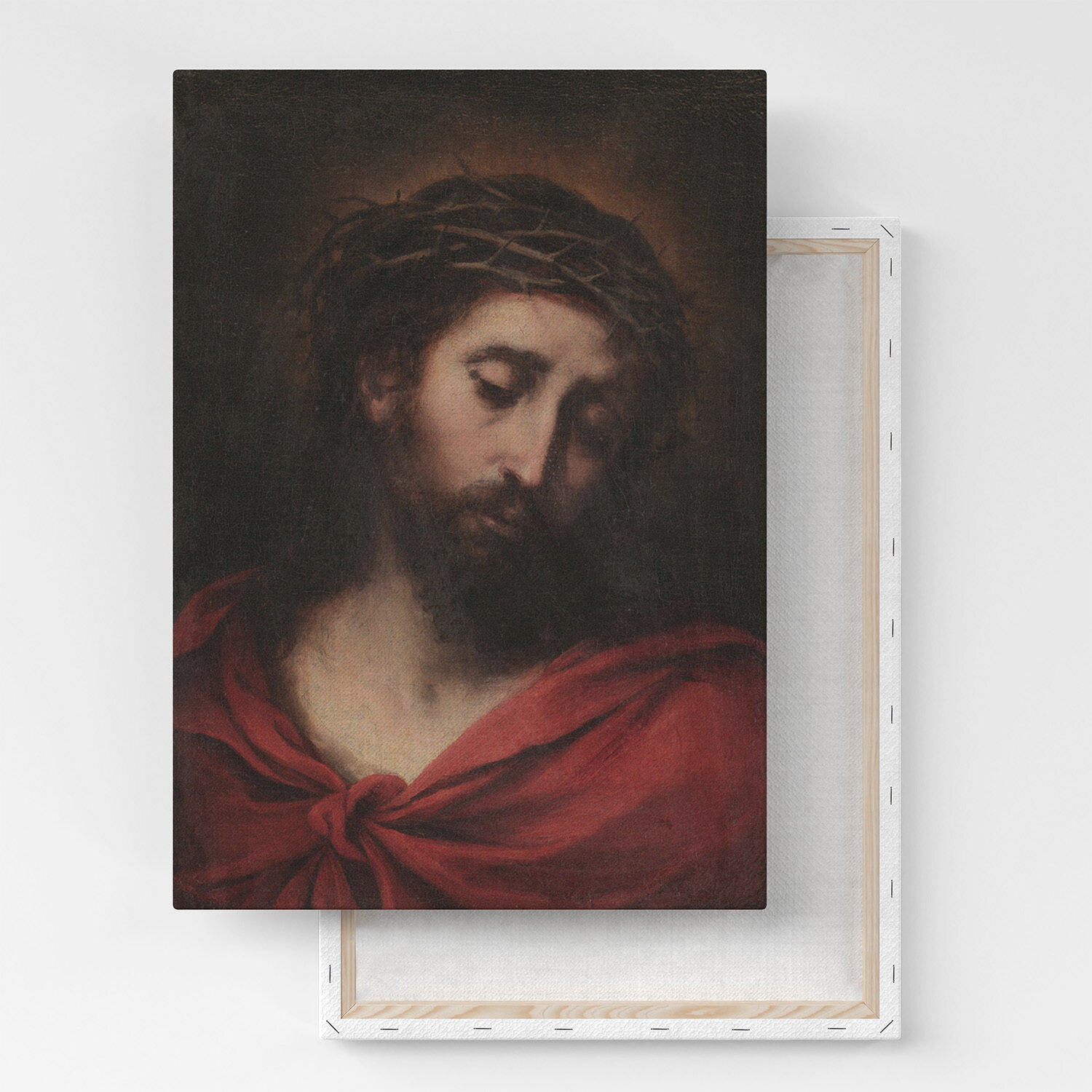 Картина на холсте, репродукция / Эстебан Мурильо - Ecce Homo / Размер 60 x 80 см