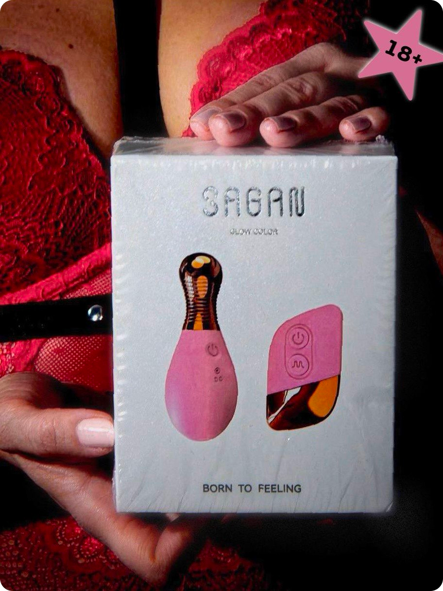 Вибратор для клитора, 10 режимов, розовый, золотой