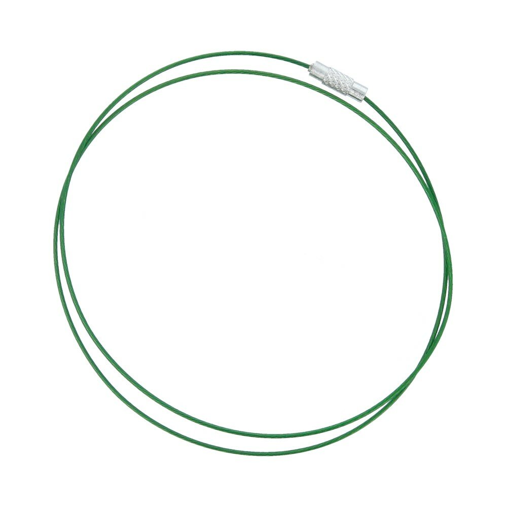 "Zlatka" Основание для колье KS-050 50 см №09 зеленый