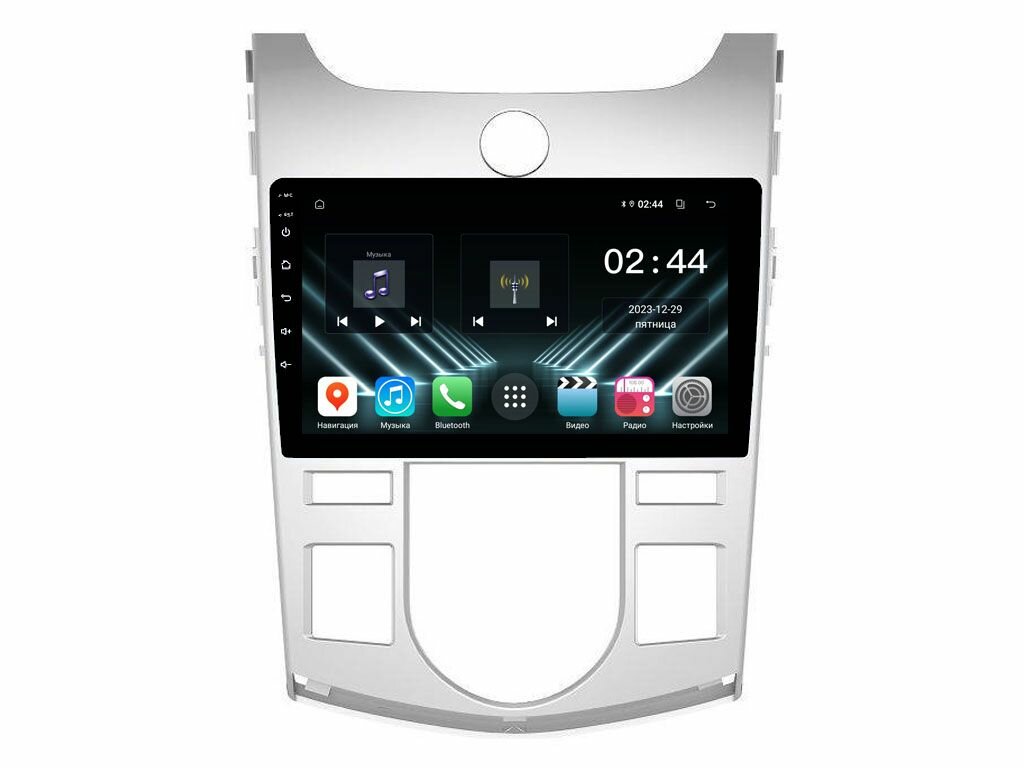 Штатная магнитола Kia Cerato 2 2008-2013 UNISON 09T4 4Gb/64Gb IPS BT Wi-Fi CarPlay (038-09T4 климат)