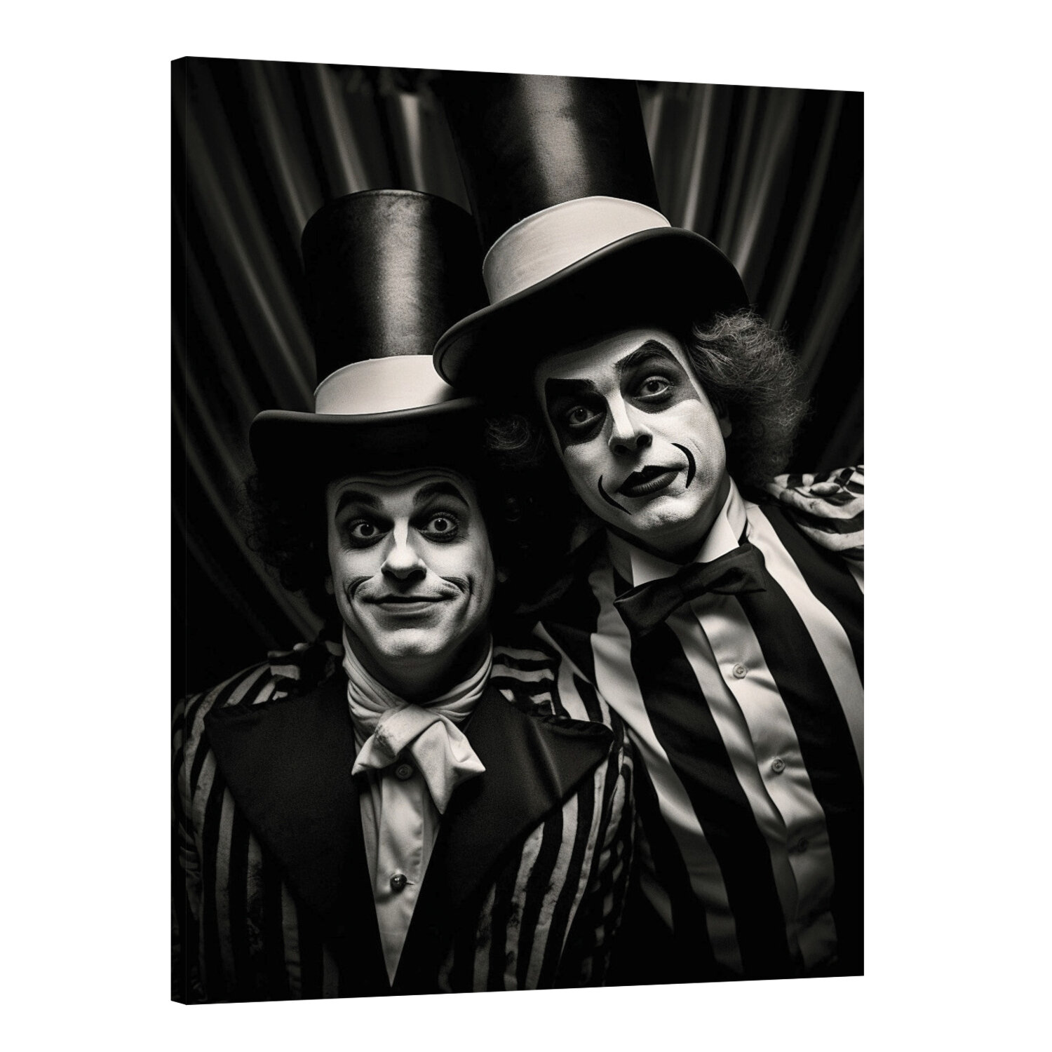 Интерьерная картина 50х70 "Король и шут: Цирк на королевском балу"