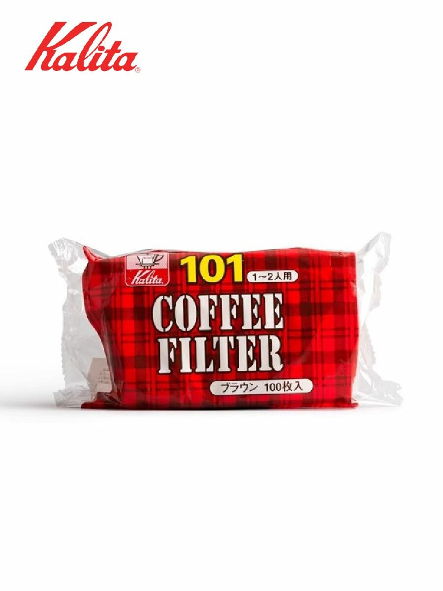Фильтры бумажные для воронки Kalita, 155 мм, в упаковке 100 шт.