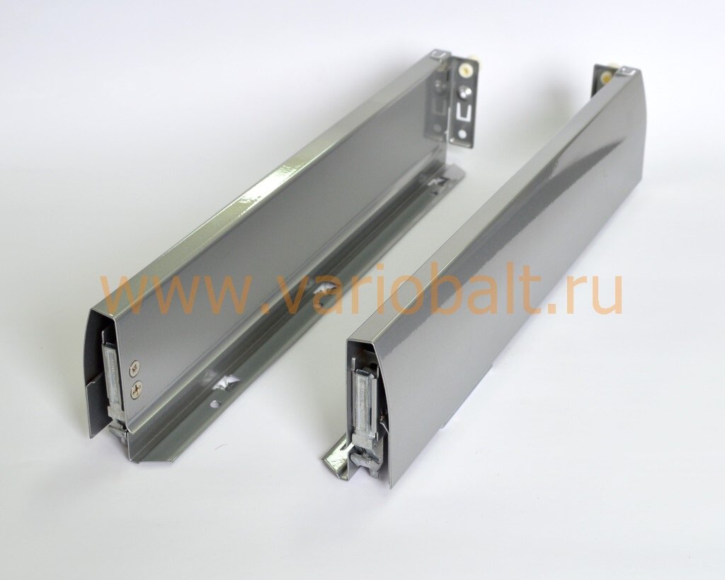 Боковины для ящиков (цвет белый) NP deluxe décor H90 NL400/Set weiss VPE 1, Grass, Австрия