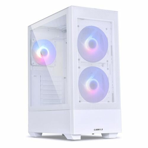 Корпус ATX Lian Li Lancool 205 Mesh, Midi-Tower, без БП, белый [g99. oe764cw.00]