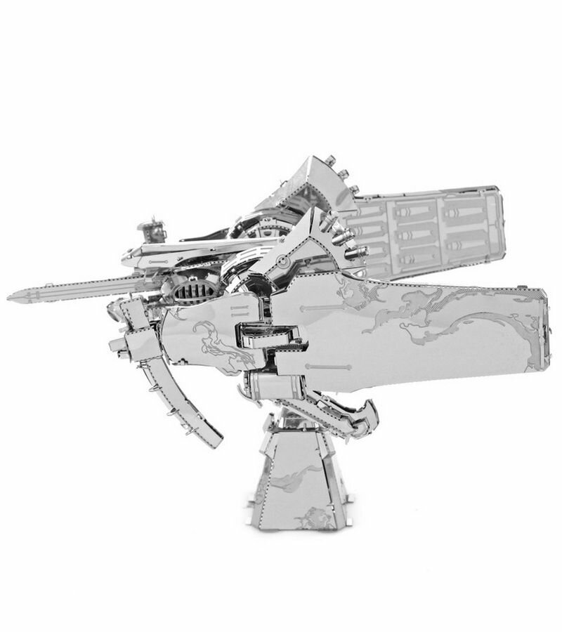 Металлический конструктор / 3D конструктор / Сборная модель 3D Metal Model Истребитель Ikaruga