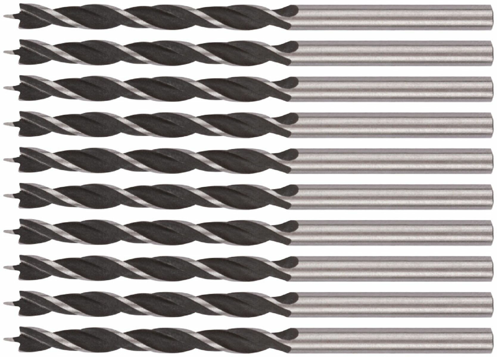 Сверло 10 шт по дереву (4х75 мм) FIT