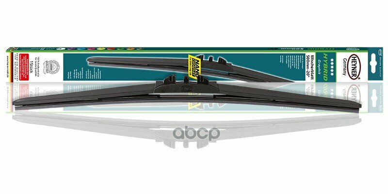 Щетка стеклоочистителя /гибридная/ 15 38 см HEYNER арт. 025 000 - высокое качество