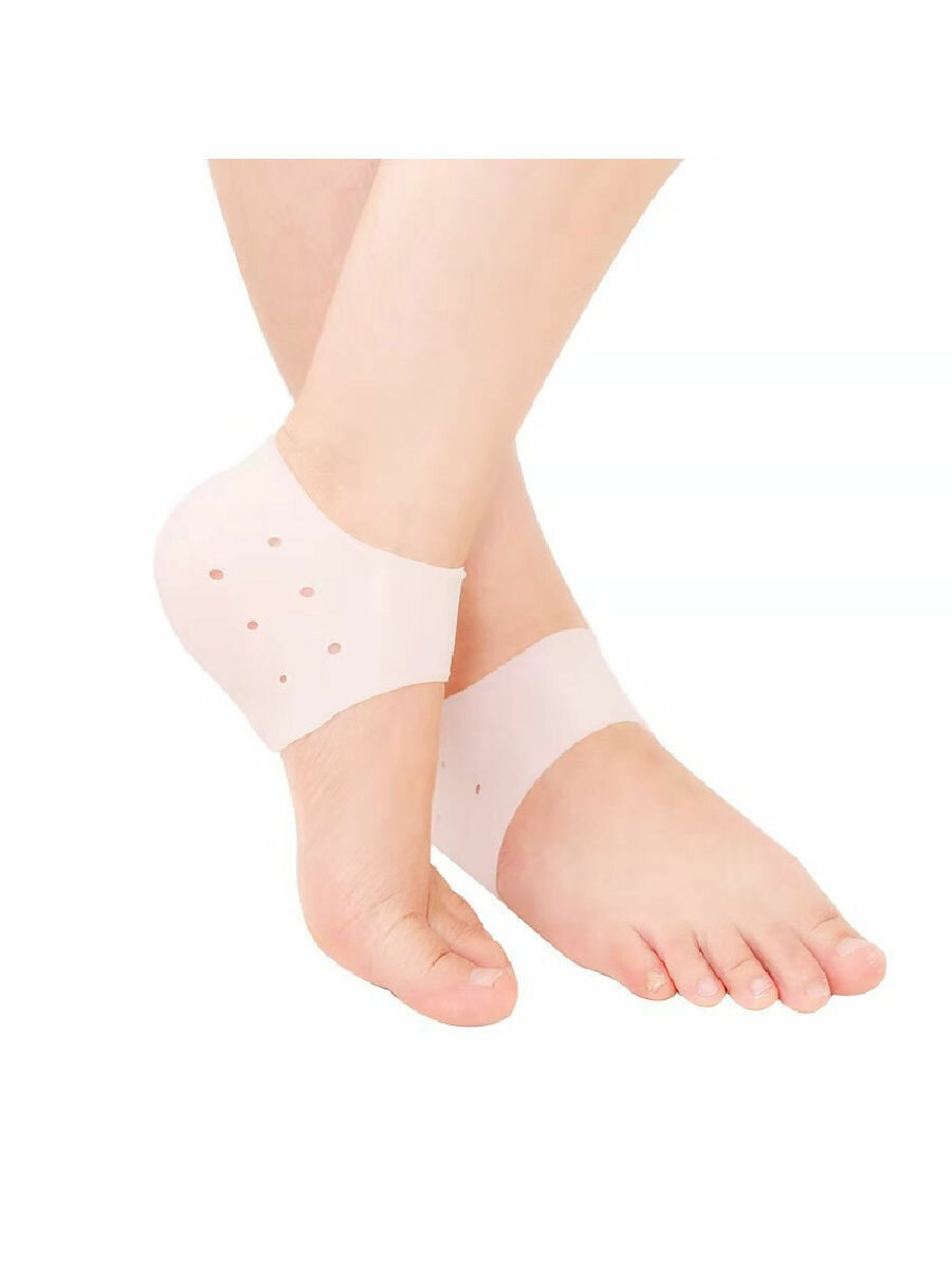 Силиконовые напяточники Rekoy, для защиты от трещин, гипоаллергенные, белые