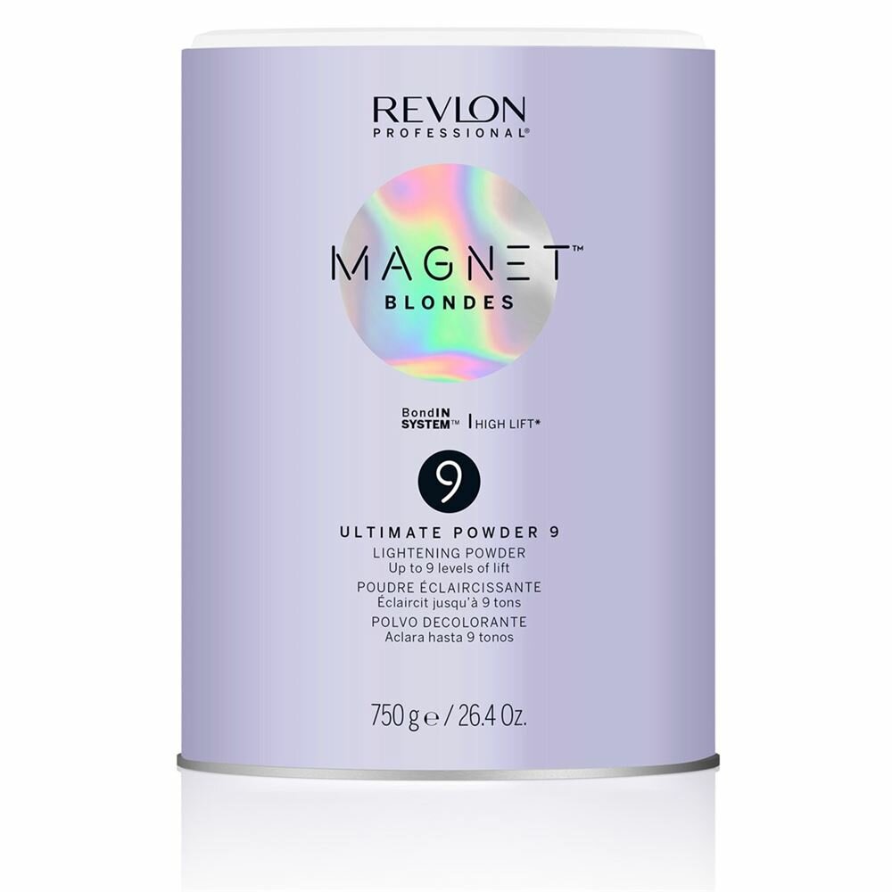 Краска для волос Revlon Professional Magnet Magnet Blondes 9 Ultimate Powder Lightening Powder, Нелетучая осветляющая пудра, 750 г