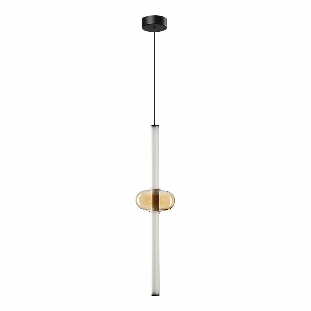 Подвесной светильник Arte Lamp Rigla D160xH500 мм LED цвет черный, арт. A6838SP-12AM