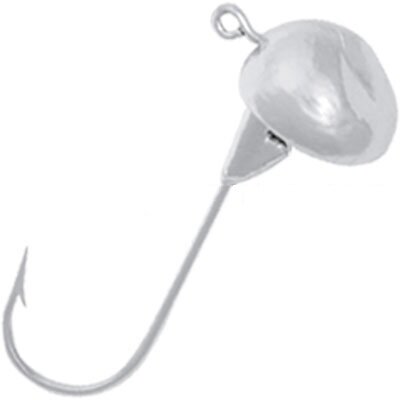 Джиггер для рыбалки Eagle Claw Tip Up № 04 05,3g серебро, (упк. 10шт.)