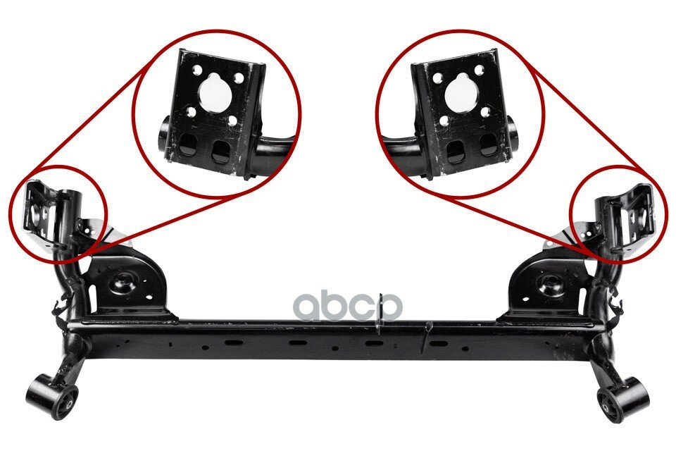 Балка задняя NTY арт. ZRZ-RE-037