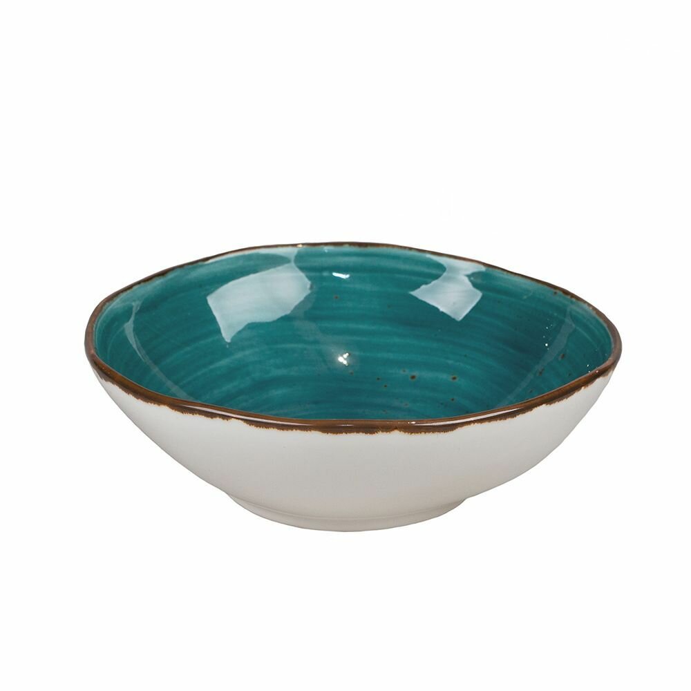 Салатник фарфоровый "Fusion" "Green Sea" d-16,5см