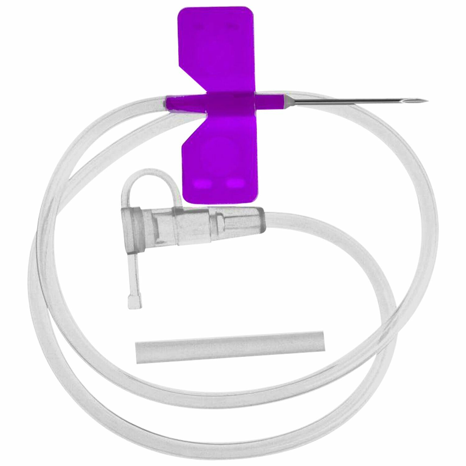 Иглы-бабочки SFM для вливания в малые вены 0,55х19-24G, 100 штук, Luer