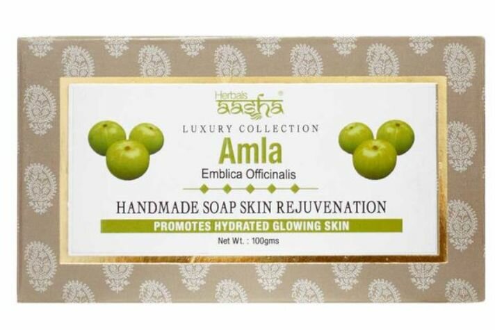 Aasha Herbals Мыло твердое, ручной работы, Амла, 100 гр