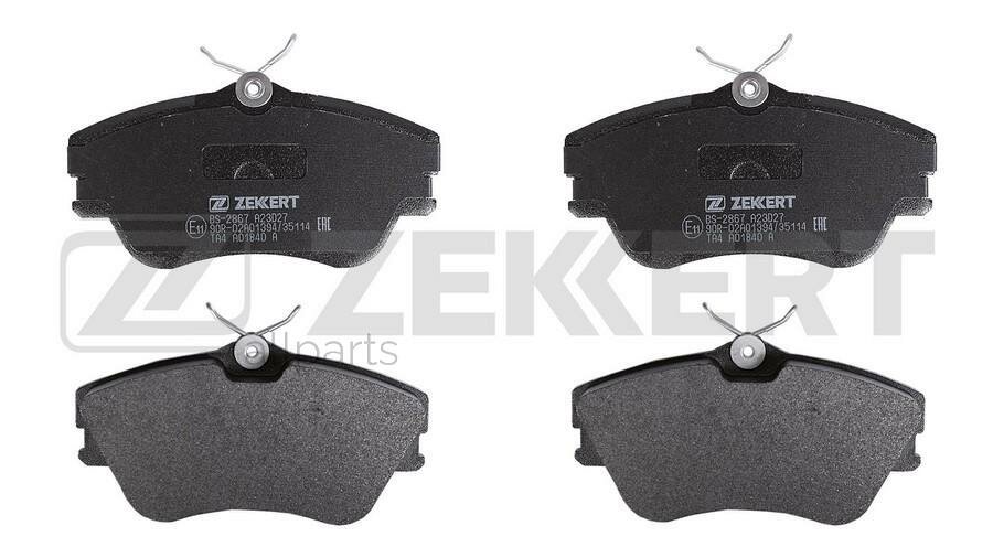 ZEKKERT BS-2867 Колодки торм. диск. передн. VW Transporter IV 90-