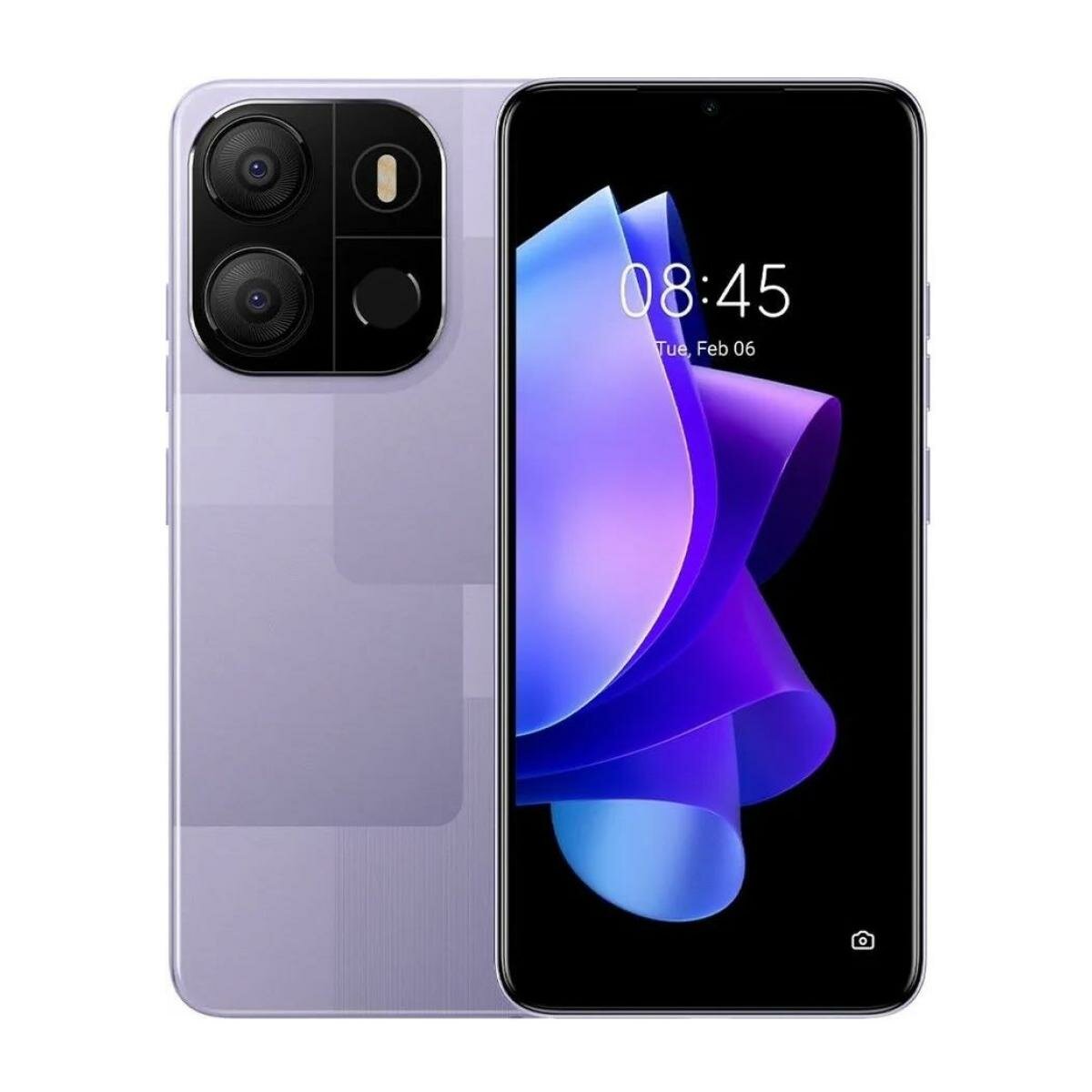 Смартфоны Android Tecno Смартфон Tecno Pop 7 2/64Gb Фиолетовый