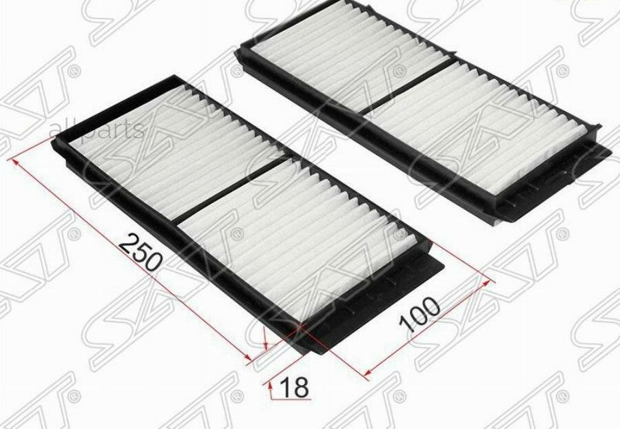 SAT ST-BBP2-61-J6X Фильтр салонный Mazda 3 08-13 / Axela 09-13