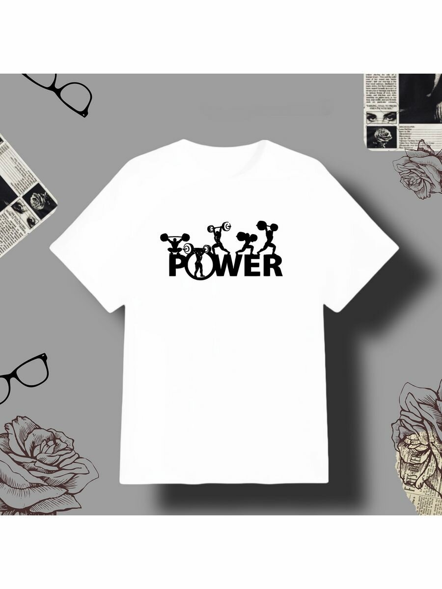 Футболка power бодибилдинг