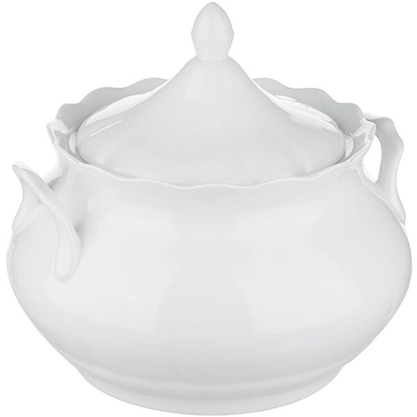 Супница с крышкой Романc фарфор 3л