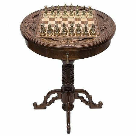 Стол ломберный шахматный Haleyan Круг Света