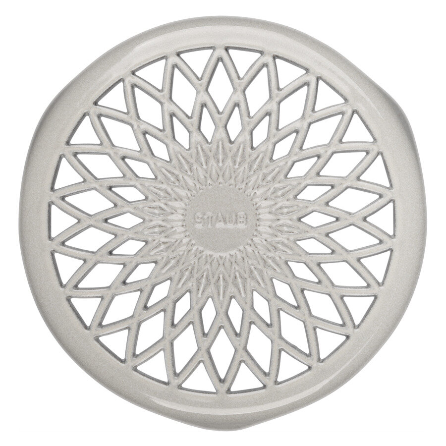 Подставка под горячее Staub 23х18 см, чугун, белый трюфель, п/к, премиум качество