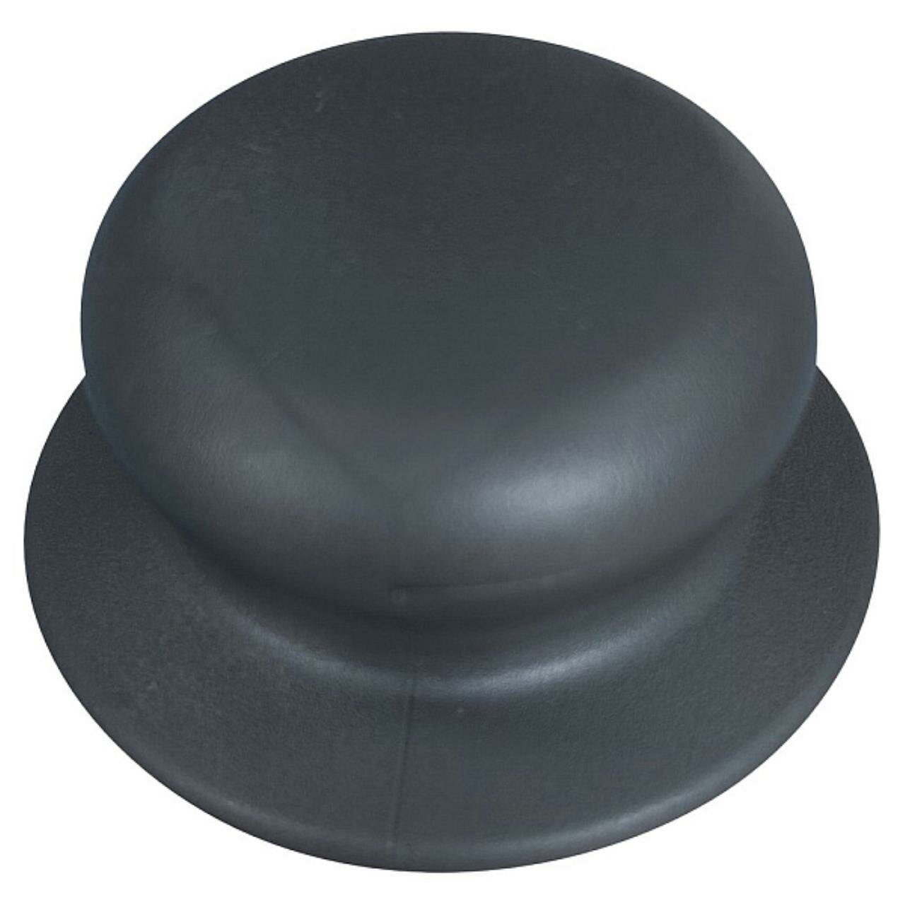 Ручка для крышки с саморезом Мультидом (серая). Диаметр 6 см NEW