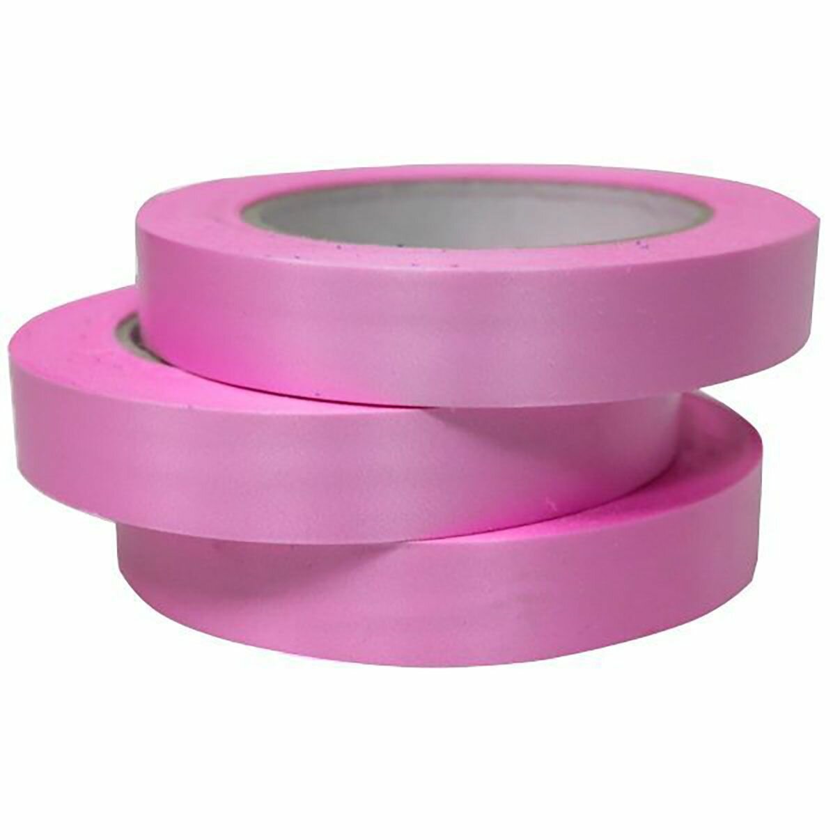 Лента для шаров и подарков / Ярко-розовая / 2 см * 50 м / Мультипак