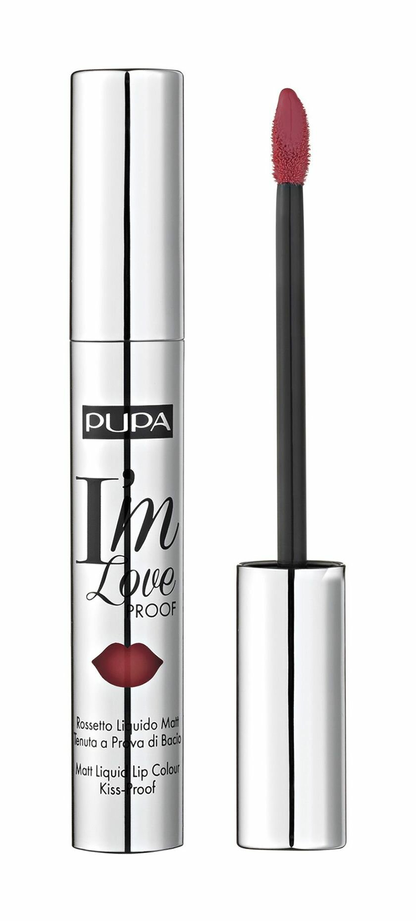 PUPA Губная помада жидкая I'm loveproof матовая, 2,7 мл, 006