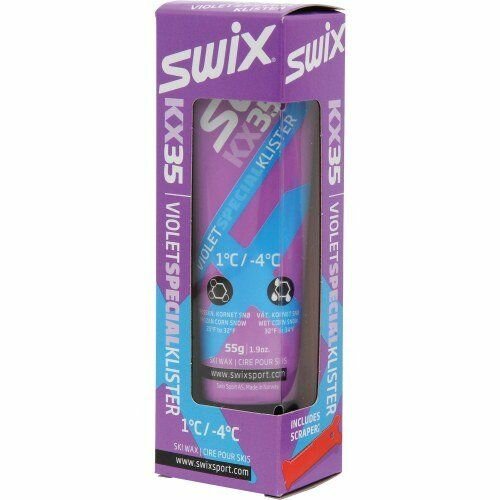 Клистер SWIX KX35 Violet Spec. со скребком, +1C/-4C,