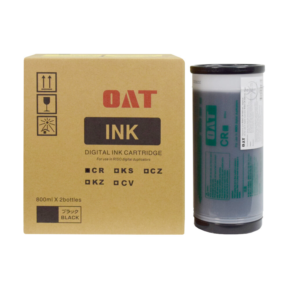 Краска для RISO CR черная 0,8л OAT