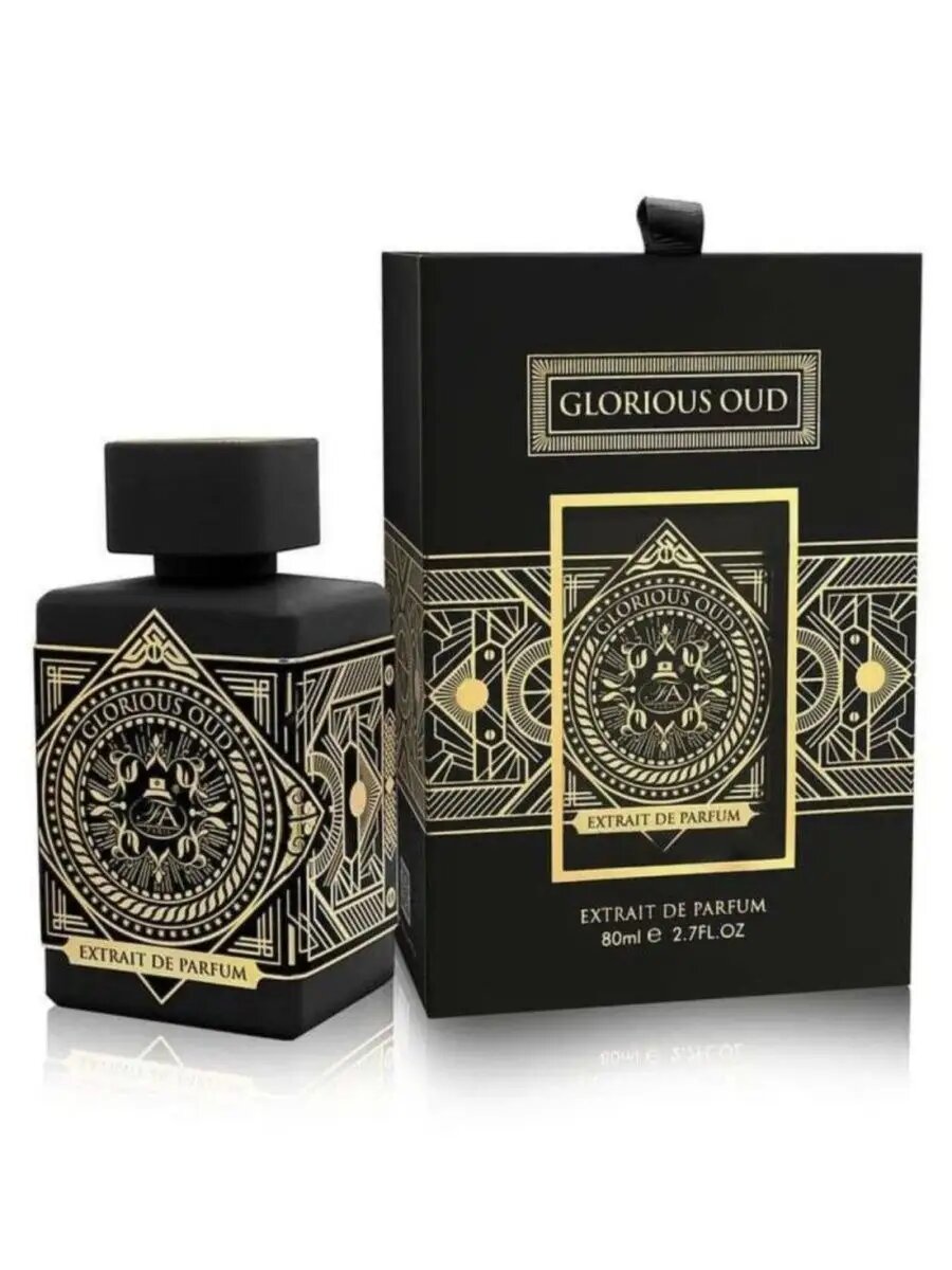 Парфюмерная вода Fragrance World "GLORIOUS OUD Extrait", перезаполняемая, унисекс, 80мл