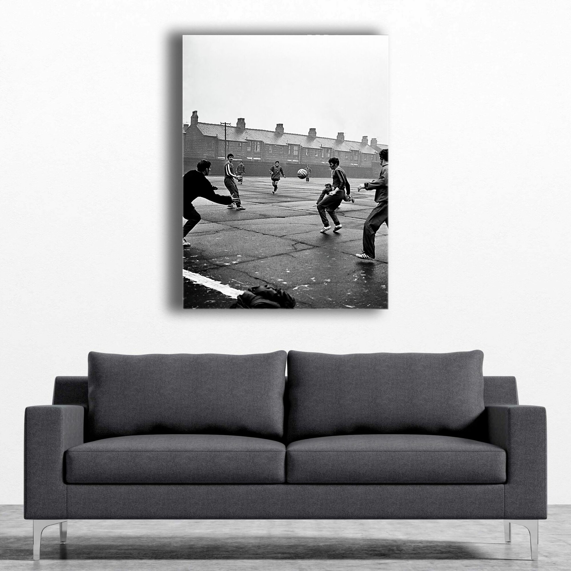 Интерьерная картина на холсте / Андеграунд футбол / 30*40