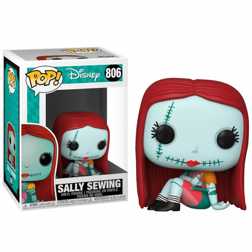 Фигурка Funko Pop! Nightmare Before Christmas: Sally Sewing (Фанко Поп Салли День зашивающая руку из мультика Кошмар перед Рождеством)