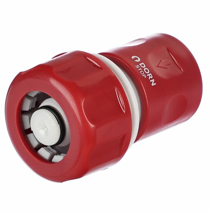 Соединитель для шлангов DORN 3/4" с аквастопом