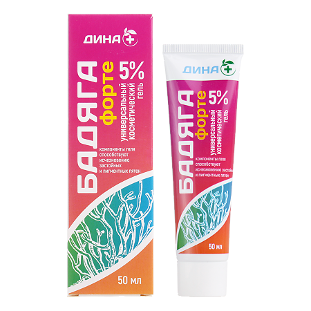 Бадяга форте гель 50мл Дина+