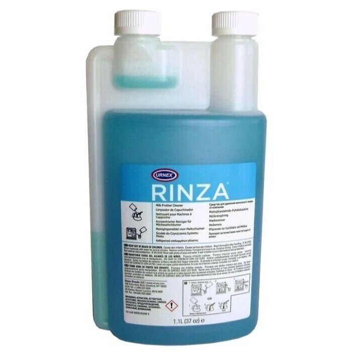 Средство Urnex для промывки молочных систем кофемашин Rinza, 1.1 л