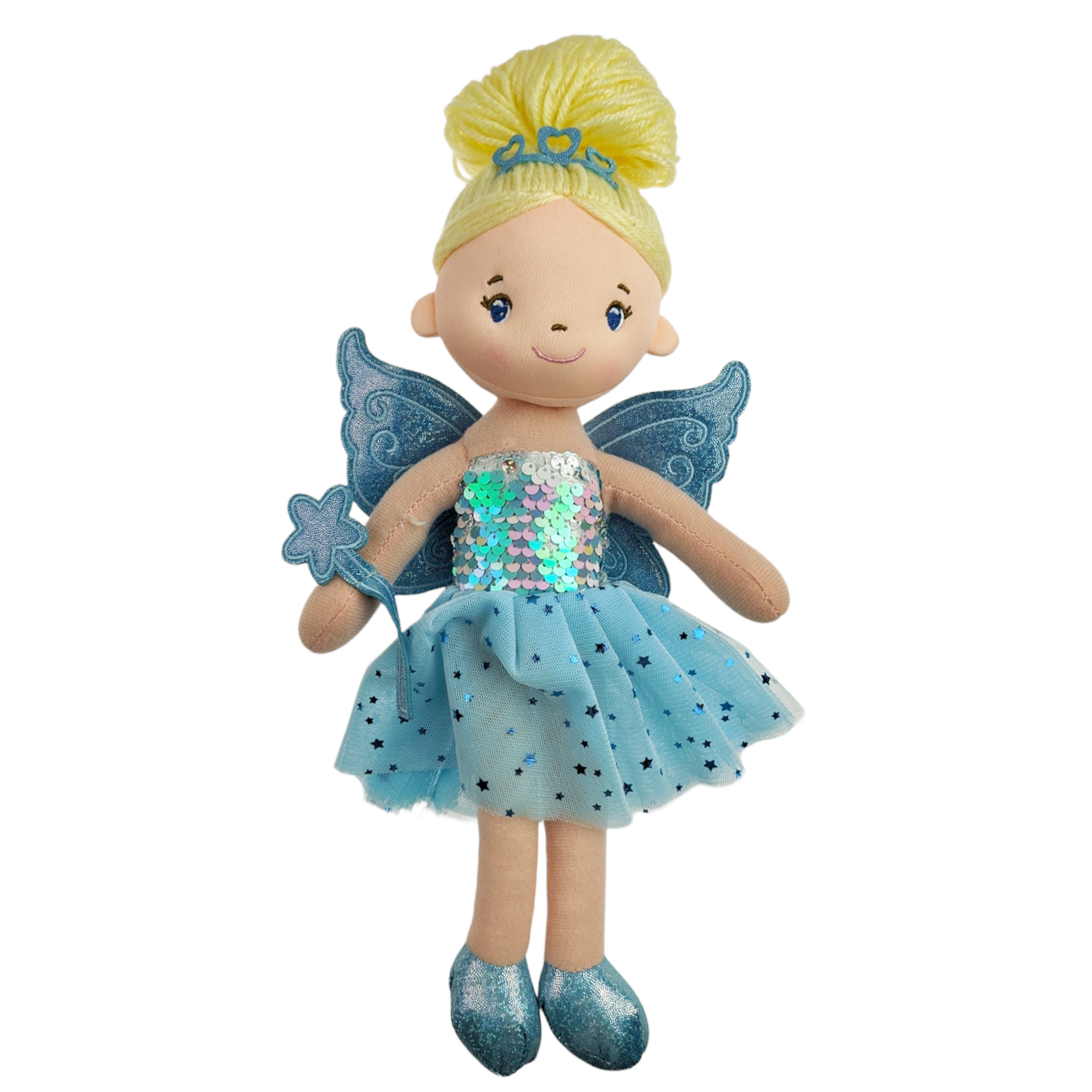 Игрушка мягконабивная Jile Toys Кукла, 18х40х8см