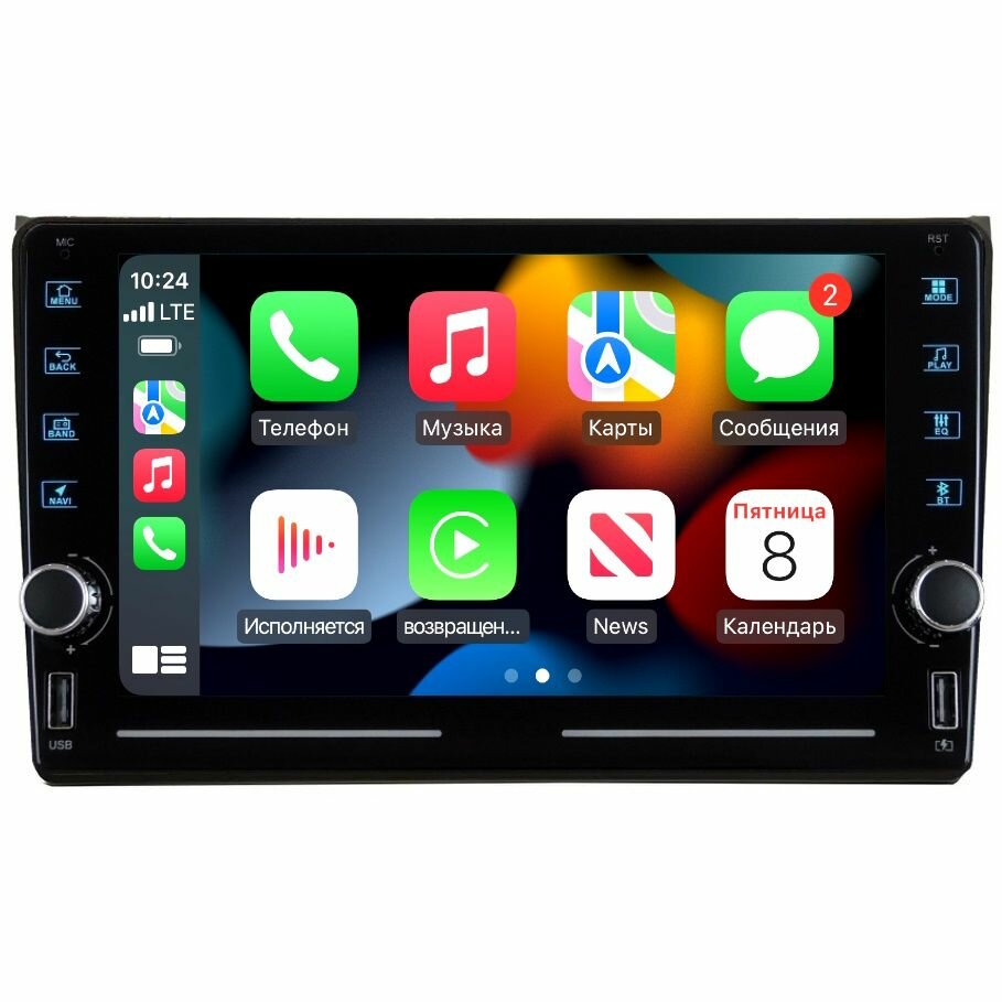 Магнитола R320 Шевроле Авео T250, Эпика, Каптива, Chevrolet Aveo I, Captiva I, Epica I 2006-2012 - Android 13 - Память 2+32Gb - CarPlay + Android Auto - IPS экран - Кулер