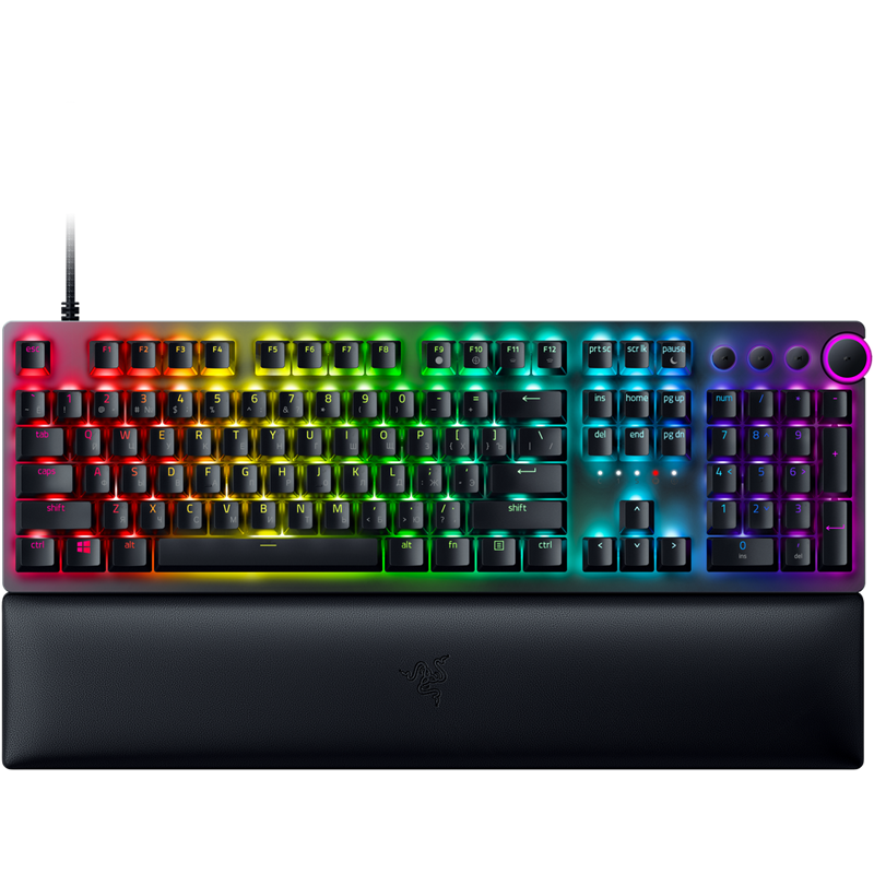 Игровая клавиатура Razer Huntsman V2 (Purple Switch) - Russian Layout Gaming Keyboard/ Razer Huntsman V2 (Purple Switch) Gaming keyboard - Russian Layout