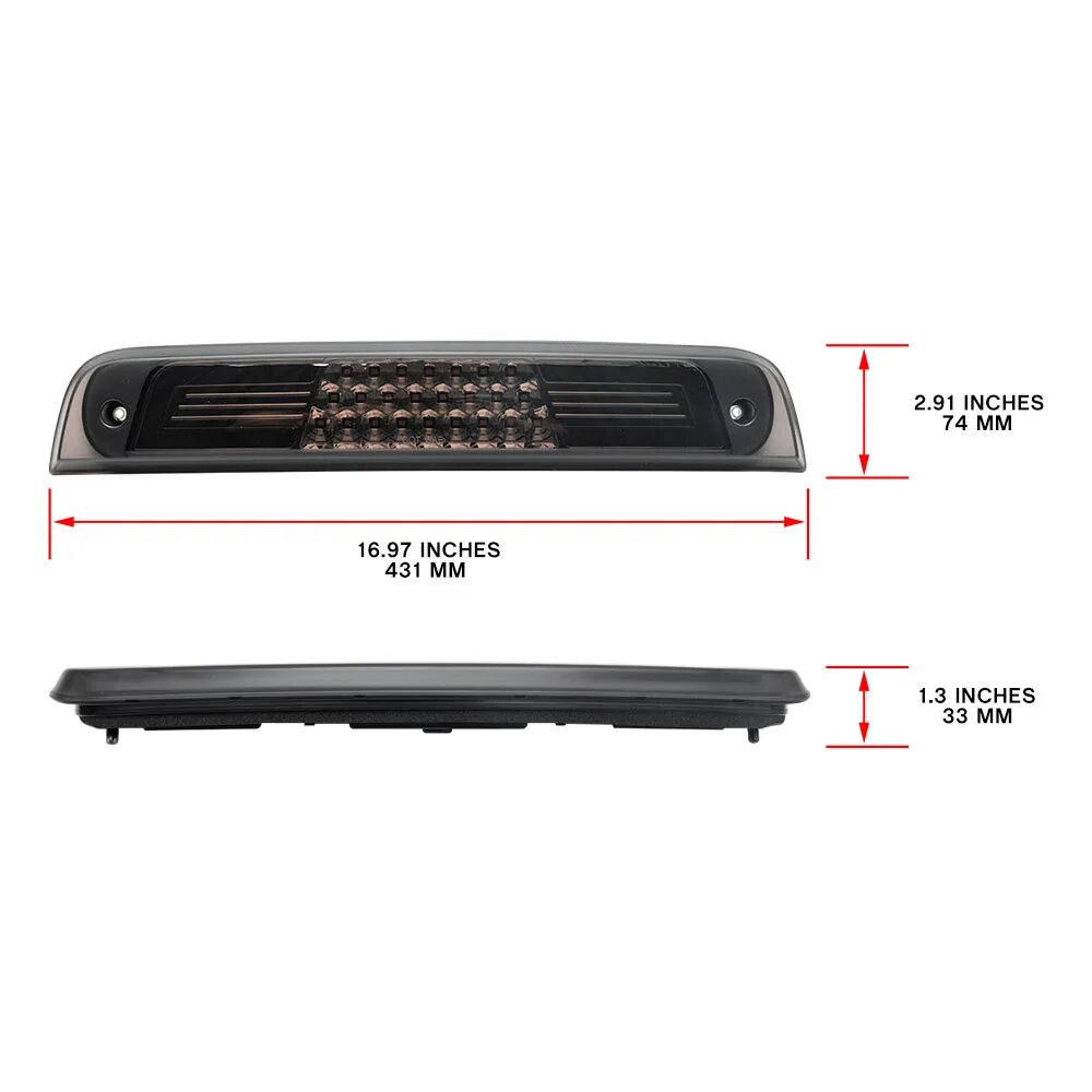 Для грузовиков RAM 1500 Gen5 DT Pickup 2019 2020 2021 2022 2023 2024 2025 светодиодный Smoked Lens