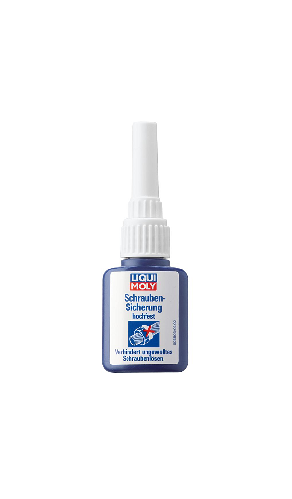 LIQUI MOLY 3803 фиксатор резьбы 10мл - средство для фиксации винтов (сильной фиксации) schrauben-sicherung